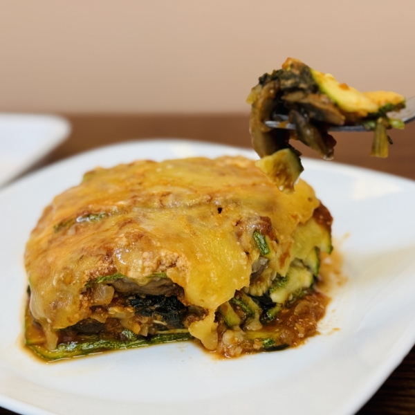Lasagna Espinacas Champiñones Light – El sabor de